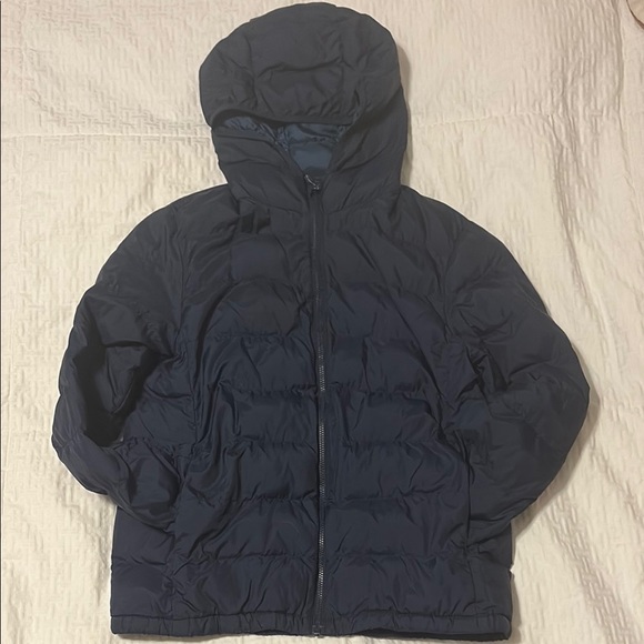 Uniqlo | Jackets & Coats | Uniqlo Boys Navy Blue Puffer Jacket Size 1 ...